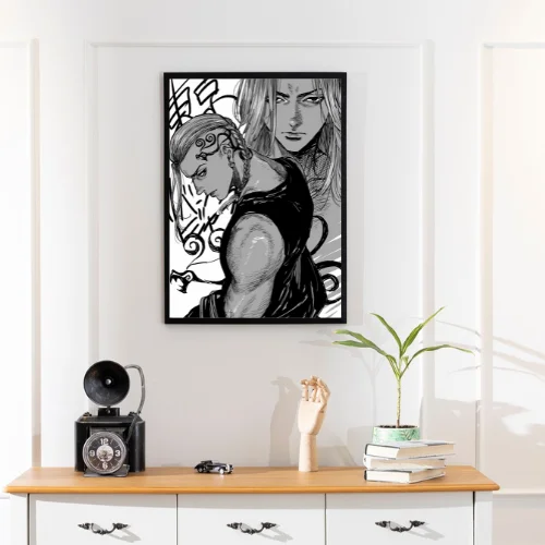 Draken Solo Poster | Bold A4 poster of Draken standing tall with his ...